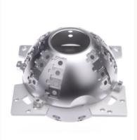 China Ra0.2 Customized CNC Machining Parts 0.0002in Silver Titanium for sale