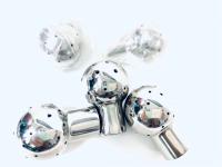 China OEM 0.005mm Stainless Steel Spray Ball Fluid Spare Rotating Parts for sale