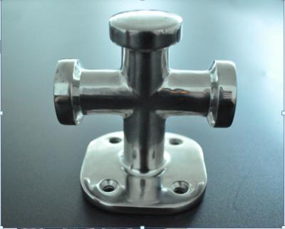 China SS316 60mm Boat Mooring Bollard Bitts Mirror Polishing for sale