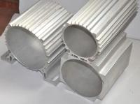 China 0.05mm Aluminum Extrusion Profiles Heat Sink Power Coating for sale