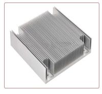 China 6000mm 200mm Heat Sink Radiator 0.5mm Aluminum Plate Heat Exchanger for sale