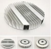 China Round CE Aluminum Extrusion Profiles Anodizing LED Heat Sink Aluminum for sale