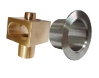 China 0.005mm CNC Machining Metal Parts Brass Electropolished for sale