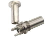 China 0.005mm CNC Machining Metal Parts Brass Electropolished for sale