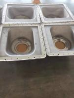 China Ra3.2 0.08in Metal Aluminum Die Casting Parts Powder Coating for sale