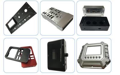 China Electronic Panel CNC Precision Machined Parts Compound Machining Aluminum Shell for sale