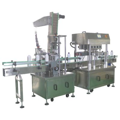China Plastic Bottle Capping Sealing Machine with Sorting Feature and Motor Core Components for sale