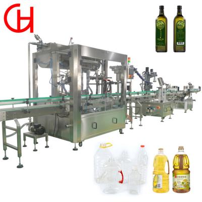 China 20L Drum Filler Olive Oil Filling Machine with 4 Filling Heads and 1 Capping Head for sale