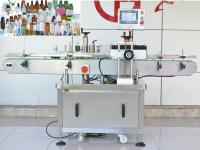China Automatic Vertical Round Bottle Labeling Machine with Adjustable Front and Back Labels for sale