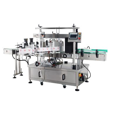 China 76mm Roil Diameter Fully Automatic Double-Side Labeling Machine for Laundry Detergent for sale