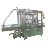 China 10L Plastic Bottle Sealing Machine for 750 Buckets per Hour 5 Nozzle Filling and Labeling for sale