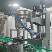 China 10L Detergent Servo Screw Capping Machine with Full Automation and Stainless Steel 304 for sale