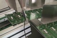 China Video Outgoing-Inspection Labeling Machine for SUS 304 Stainless Steel Card Stock Sheets for sale