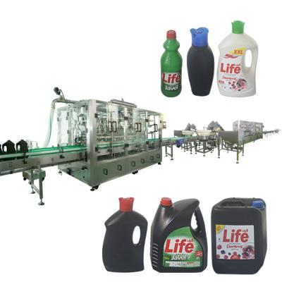 China Guanhong Line Liquid Shampoo Filling and Sealing Machine with Labeling Accuracy ±1mm for sale