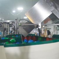 China Guanhong Line Liquid Shampoo Filling and Sealing Machine with Labeling Accuracy ±1mm for sale