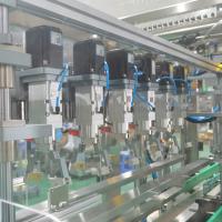 China Guanhong Line Liquid Shampoo Filling and Sealing Machine with Labeling Accuracy ±1mm for sale