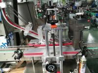 China Fully Automatic Linear Plastic Thread Bottle Capper Capping Machine for Capping Wheel Rubbing for sale