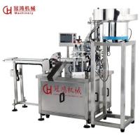 China 304 Stainless Steel Automatic Gel Liquid Tube Filling Capping Packing Machine OEM for sale