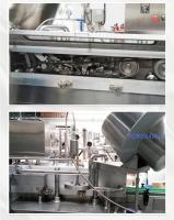 China Three Capping Types Steam Vacuum Sealing Machine for Glass Bottles and Unscrewed Lids for sale