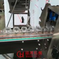 China Three Capping Types Steam Vacuum Sealing Machine for Glass Bottles and Unscrewed Lids for sale