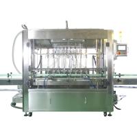 China Large Capacity Eight Heads Servo Gear Pump Filling Machine with Motor Core Components for sale