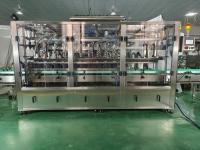 China Automatic Filling Screw Capping Double Side Labeling Production Line for Shower Gel for sale