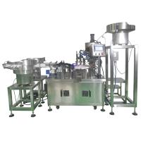 China 400 KG Capacity Glue Bait Syringe Filling and Capping Machine ± 1% Filling Accuracy for sale