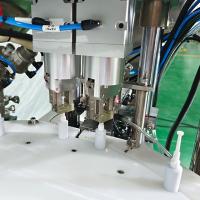 China 400 KG Capacity Glue Bait Syringe Filling and Capping Machine ± 1% Filling Accuracy for sale