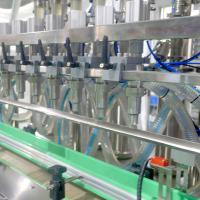 China 1-10L Bottle Filler Filling Sealing Machine for Lubricating Oil Engine Oil Motor Oil Solution in Manufacturing Plant for sale