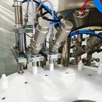 China 1800 Bottles Per Hour Gel Bottle Filling and Capping Machine Precision Servo-Driven for sale