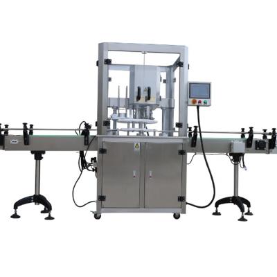 China Highly Customizable Fully Automatic Round Bottle Capping Machine with Pneumatic Drive for sale