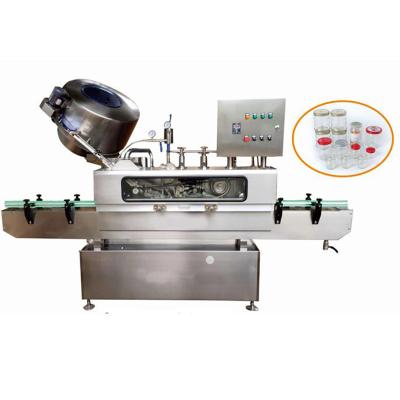 China Automatic Grade Automatic Glass Bottle Steam Vacuum Sealing Machine for Condiments for sale