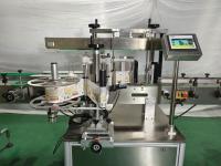China 25KW Shampoo Laundry Detergent Production Line with Double Side Labeling and Capping for sale