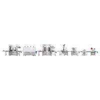 China Fully Automatic Speed Small Capacity Bottle Filling and Sealing Machine with Video Outgoing-Inspection for sale