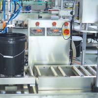 China 78 KG Filling Machine for 5-50L Manual Lubricant Oil Drum Barrel Filling and Weighing for sale
