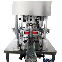 China 1 of Core Components Stable and Automatic Round Capper Capping Machine for Linear Capping for sale
