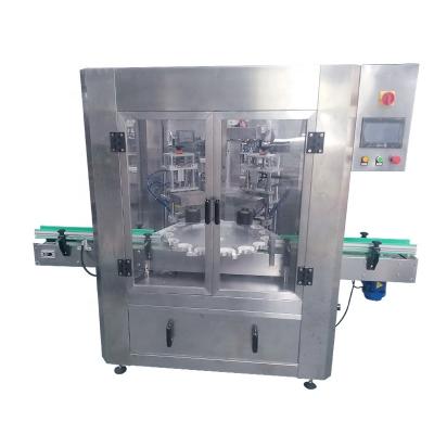 China Customized Automatic Glue Vacuum Filling and Capping Sealing Machine for Bottle Size for sale