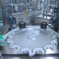 China Customized Automatic Glue Vacuum Filling and Capping Sealing Machine for Bottle Size for sale