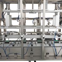 China High output 5-head weighing filling machine with Filling capacity of 10-50KG/barrel for sale