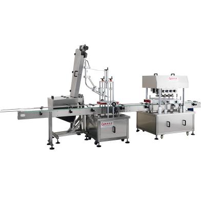 China Simple Operation Automatic Capping Machine with and 220V/380V Motor Core Components for sale