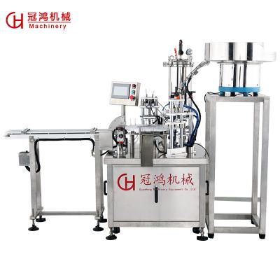 China Video Outgoing-Inspection Provided 10ml Liquid Filling Machine for Construction Works for sale