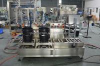 China Upgrade Your CANS Packaging Process with 20L Drum Filling Machine and 5 Nozzles for sale