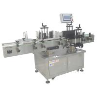 China 2100*1200*1450mm Vial Bottle Vertical Label Sticker Machine for Plastic Round Bottles for sale