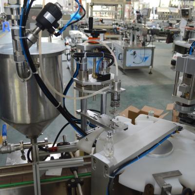 China Automatic Cosmetic Perfume Bottle Filling Machine Production Line for Food Beverage for sale