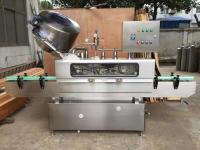 China Video Inspection Provided Automatic Steam Type Vacuum Capping Machine for Glass Bottles for sale