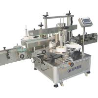 China Fast Speed Electric Driven 2000BPH Labelling Machine for Flat Round and Square Bottles for sale