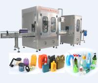 China 2000BPH Chemical Filling Capping Labeling Machine for Antifreeze Solution/Liquid Fertilizer for sale