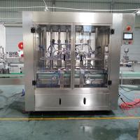 China Automatic 4-Head Filling Locking Capping Labeling Machine for Glass Bottle Wine/Liquor for sale