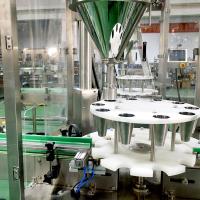 China 320 KG Core Components PLC Powder Bottle Filling Equipment for Automatic Production for sale