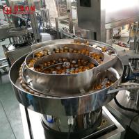 China Advanced Automatic Plastic Bottle Lids Sorting Machine for Packing the Bottle Cap for sale